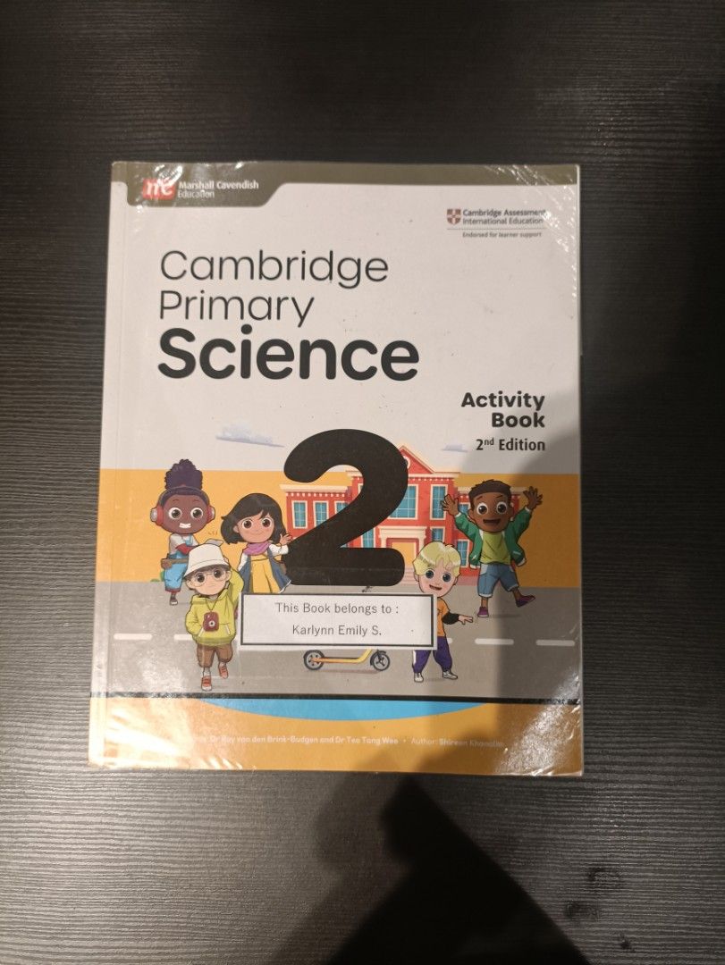 CAMBRIDGE PRIMARY SCIENCE BOOKS ACTIVITY BOOK UNTUK ANAK KELAS 2 KELAS ...
