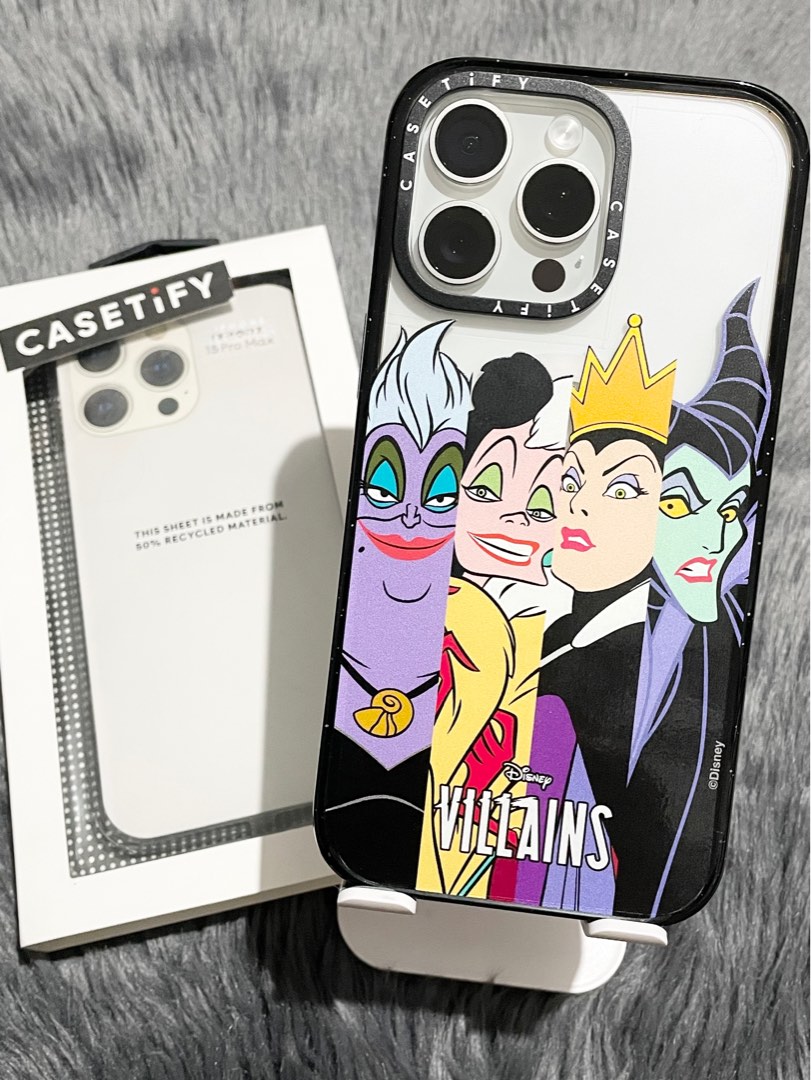 Casetify Disney Colab Villains Magsafe for 15 Pro Max, Mobile Phones ...
