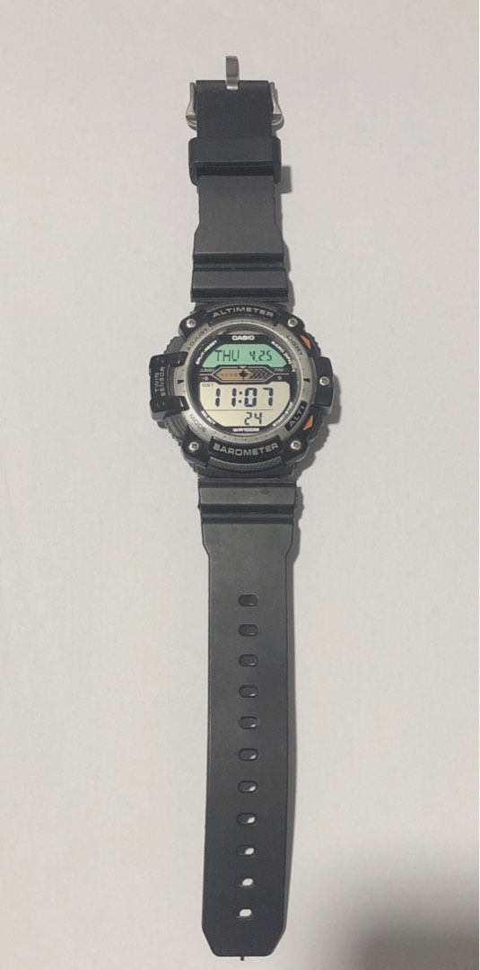 Casio Illuminator SGW 300 H Altimeter Barometer, Men's Fashion, Watches ...