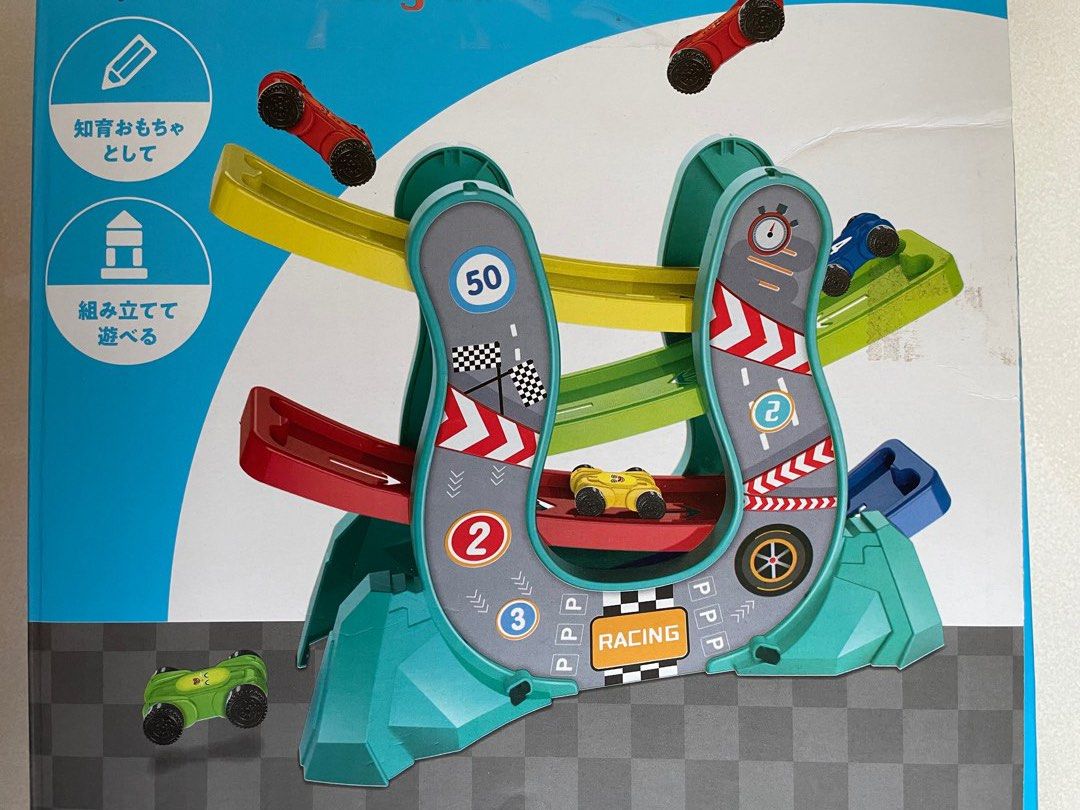Children diy racing car ramp, Hobbies & Toys, Toys & Games on Carousell