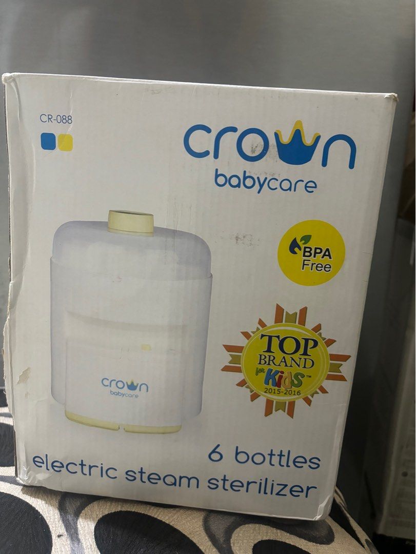 Crown Steam Sterilizer, Bayi & Anak, Perawatan & Makanan Anak di Carousell