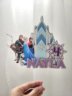 Cartoon characters cake topper, Hobbies & Toys, Toys & Games on Carousell