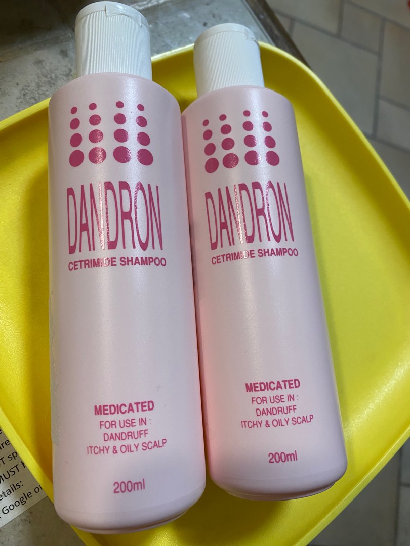 Dandron Cetrimide Shampoo, Beauty & Personal Care, Hair on Carousell