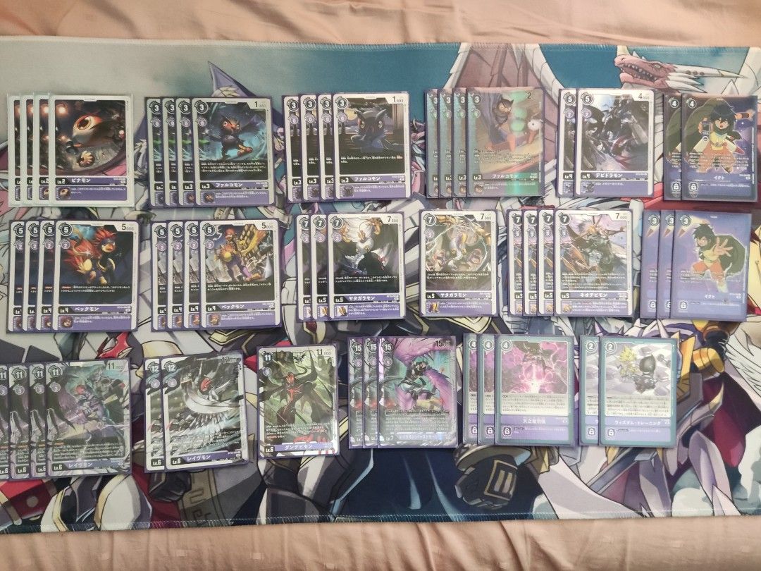 Digimon TCG Ravemon Deck, Hobbies & Toys, Toys & Games on Carousell