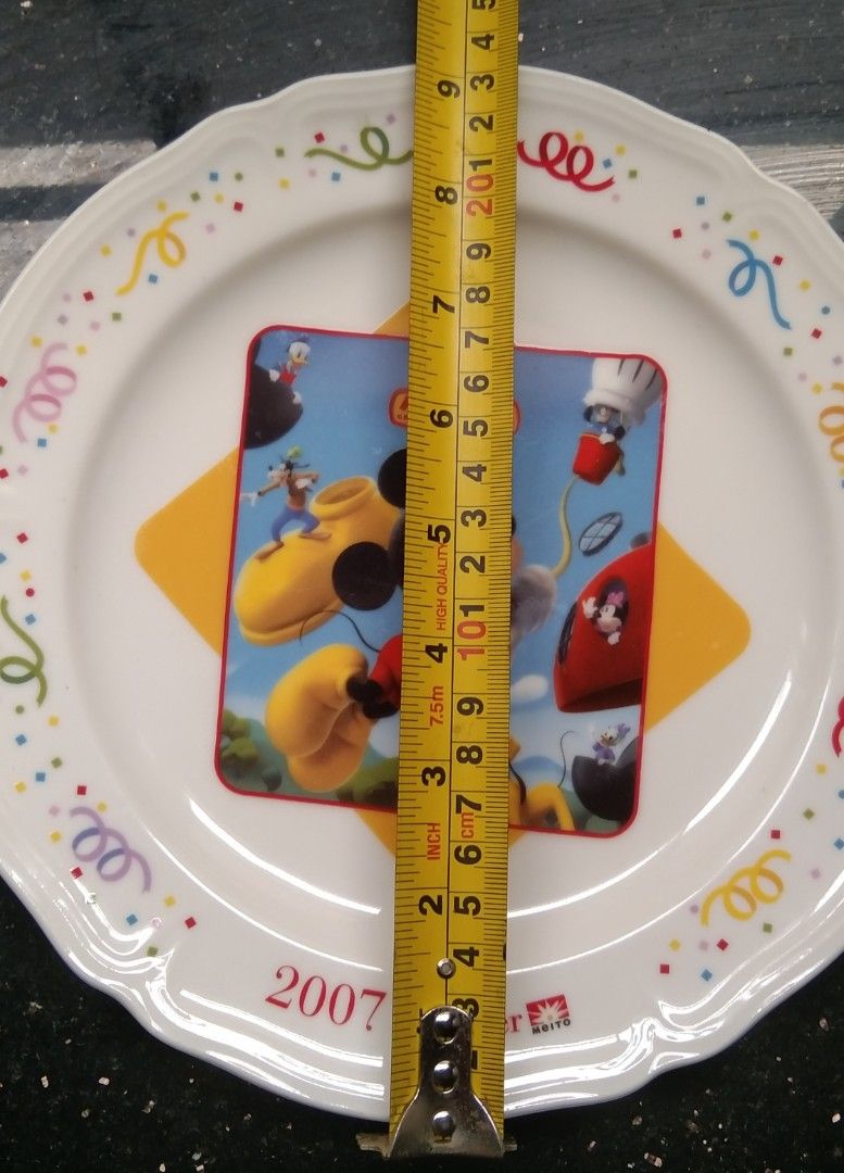 Disney Mickey Mouse plate, Hobbies & Toys, Collectibles & Memorabilia ...
