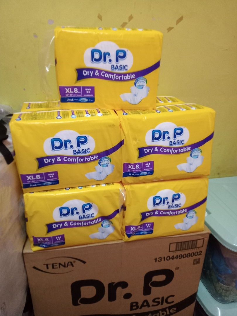 Dr.P Dry Adult Diapers Size XL, Men's Fashion, Bottoms, New Underwear ...