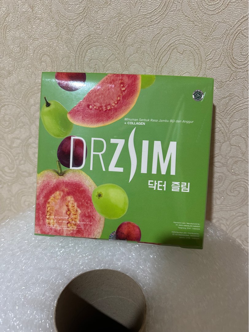 DRZLIM RASA JAMBU BIJI & ANGGUR + COLLAGEN (HIJAU), Makanan & Minuman ...