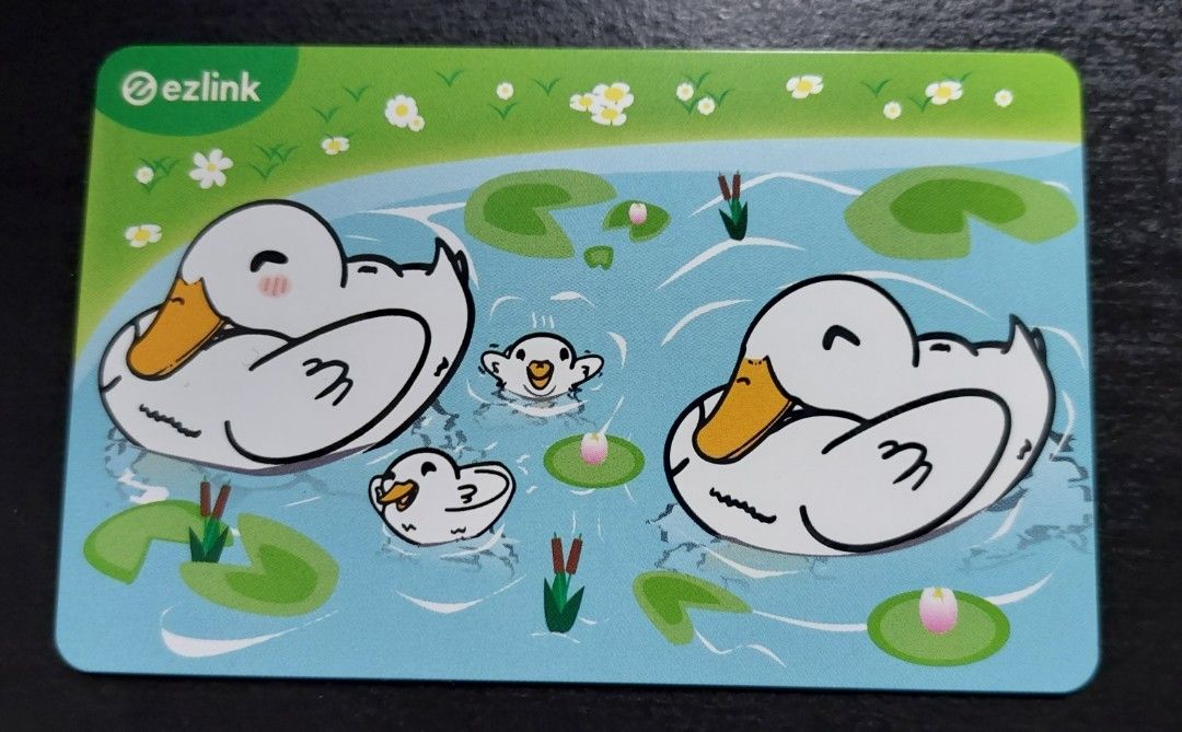 Ducky family ezlink card duck EZ-Link(non SimplyGo), Hobbies & Toys ...