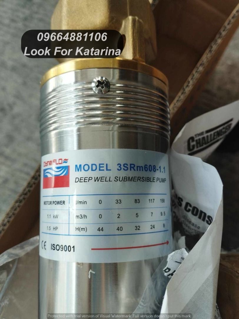 Dynaflo Submersible Pump, Commercial & Industrial, Construction Tools ...