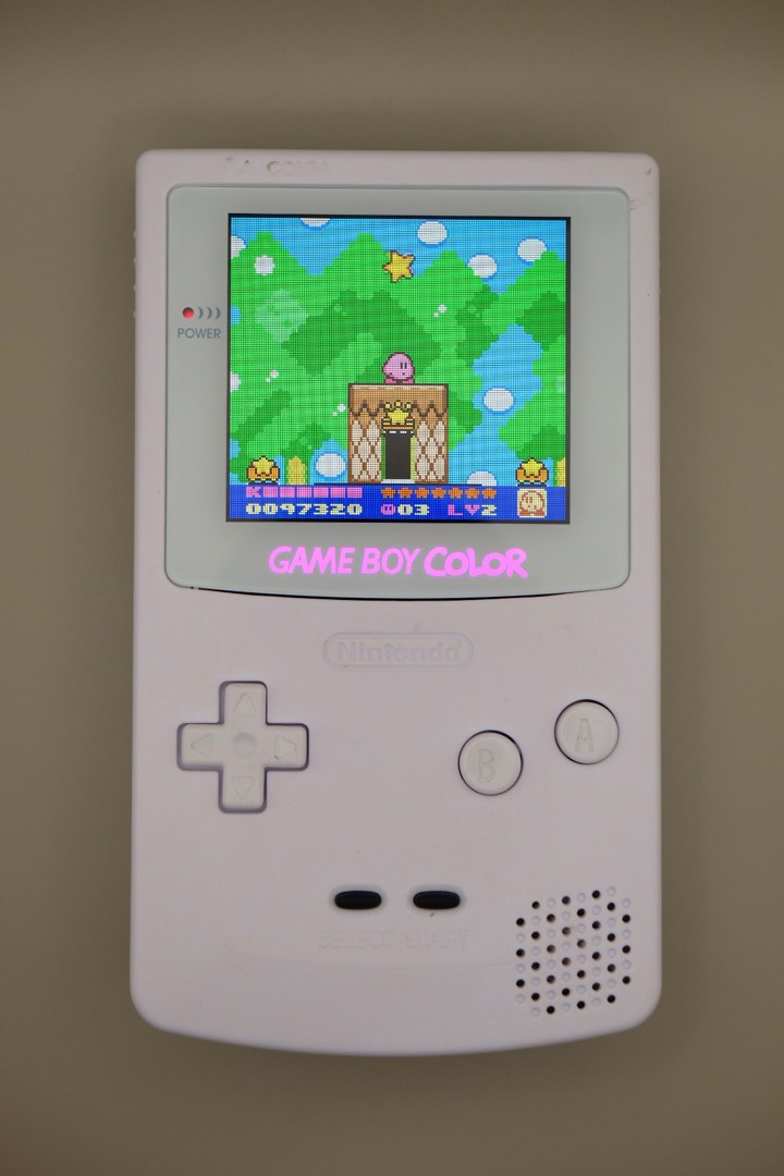Gameboy Color GBC modded custom built, Video Gaming, Video Game ...