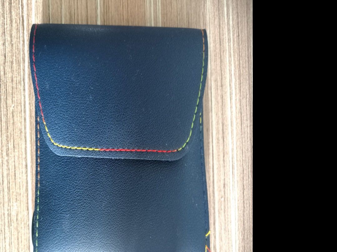 Men's Manicure Set with Blue Leather Pouch, Beauty & Personal Care, Men's Grooming Products on ...