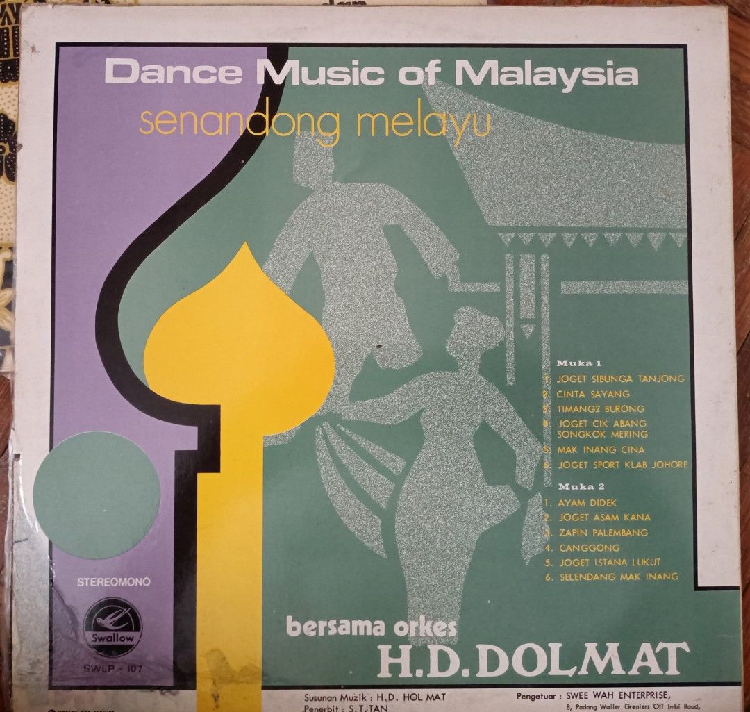 Hamzah dolmat...senandung melayu, Hobbies & Toys, Music & Media, Vinyls ...