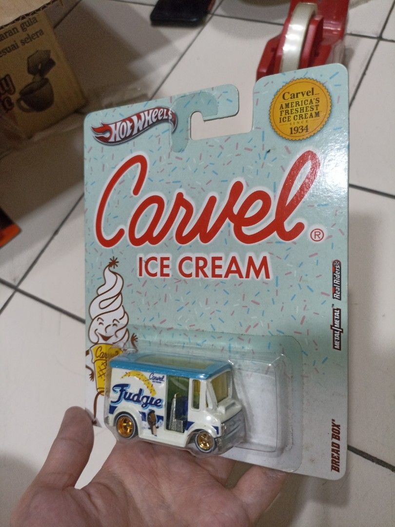 Hot wheels carvel ice cream bread box, Toys & Collectibles, Mainan di ...