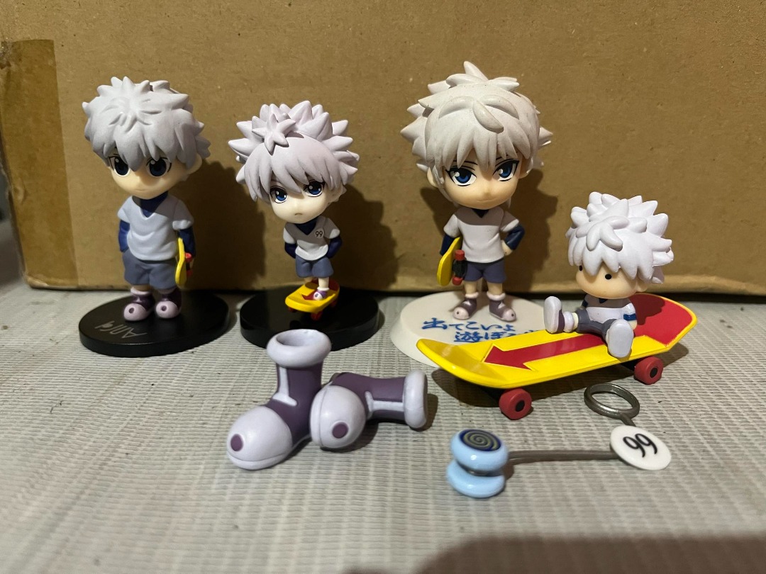 Hunter x Hunter - Killua Zoldyck mini figure set, Hobbies & Toys, Toys ...