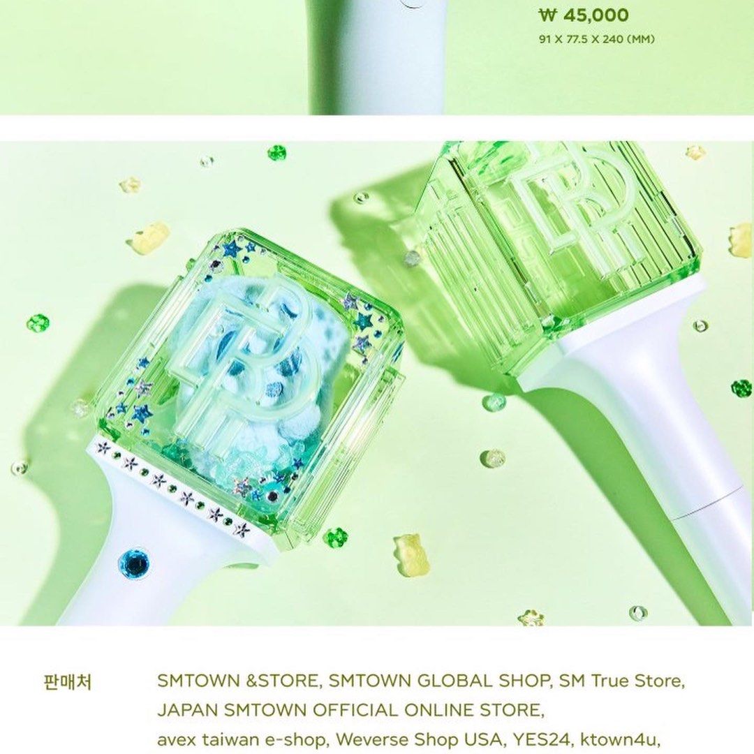 INCOMING NCT DREAM OFFICIAL LIGHTSTICK VERSION 2 | THE DREAM SHOW 3 ...