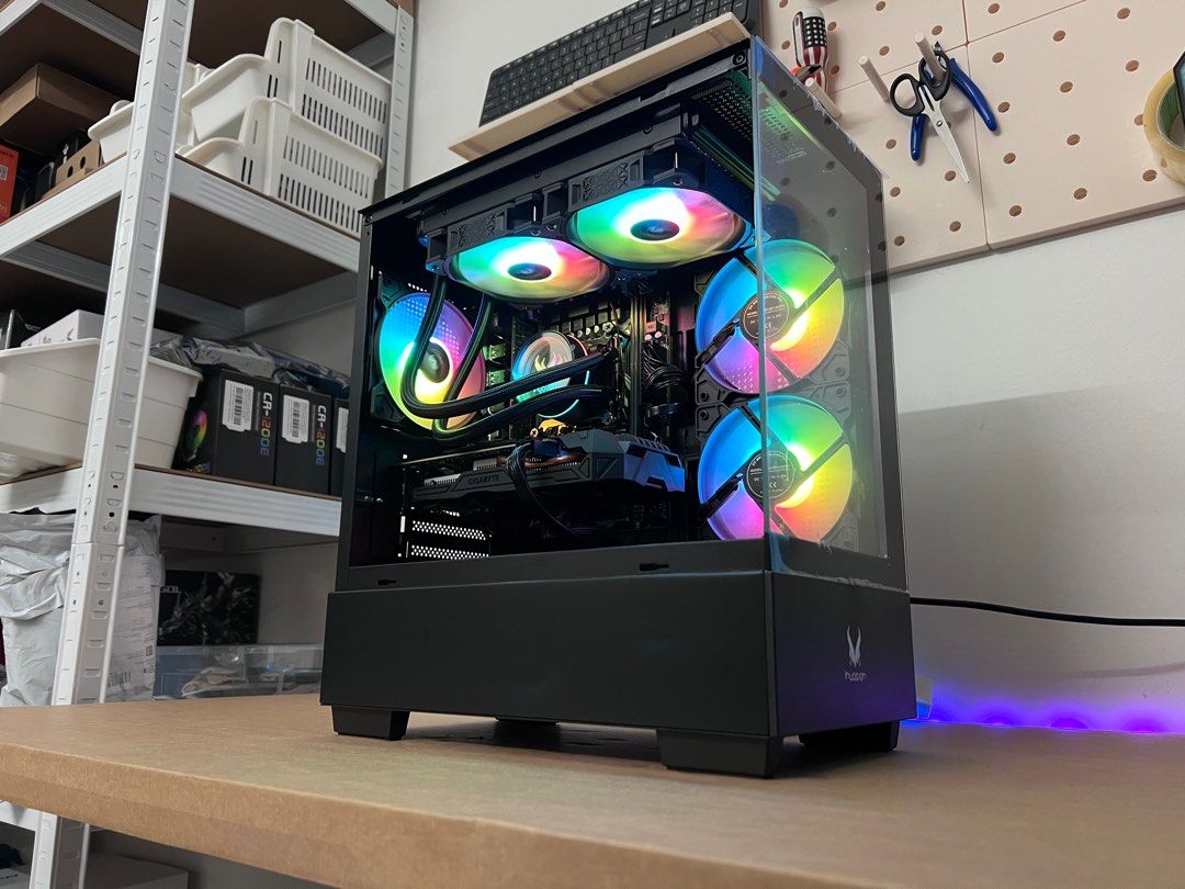Invasive Black High Performance PC for Streaming, Gaming, Editing Under ...