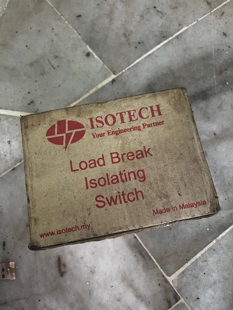 ISOTECH Load break isolating switch (40A), TV & Home Appliances, Electrical, Adaptors & Sockets ...