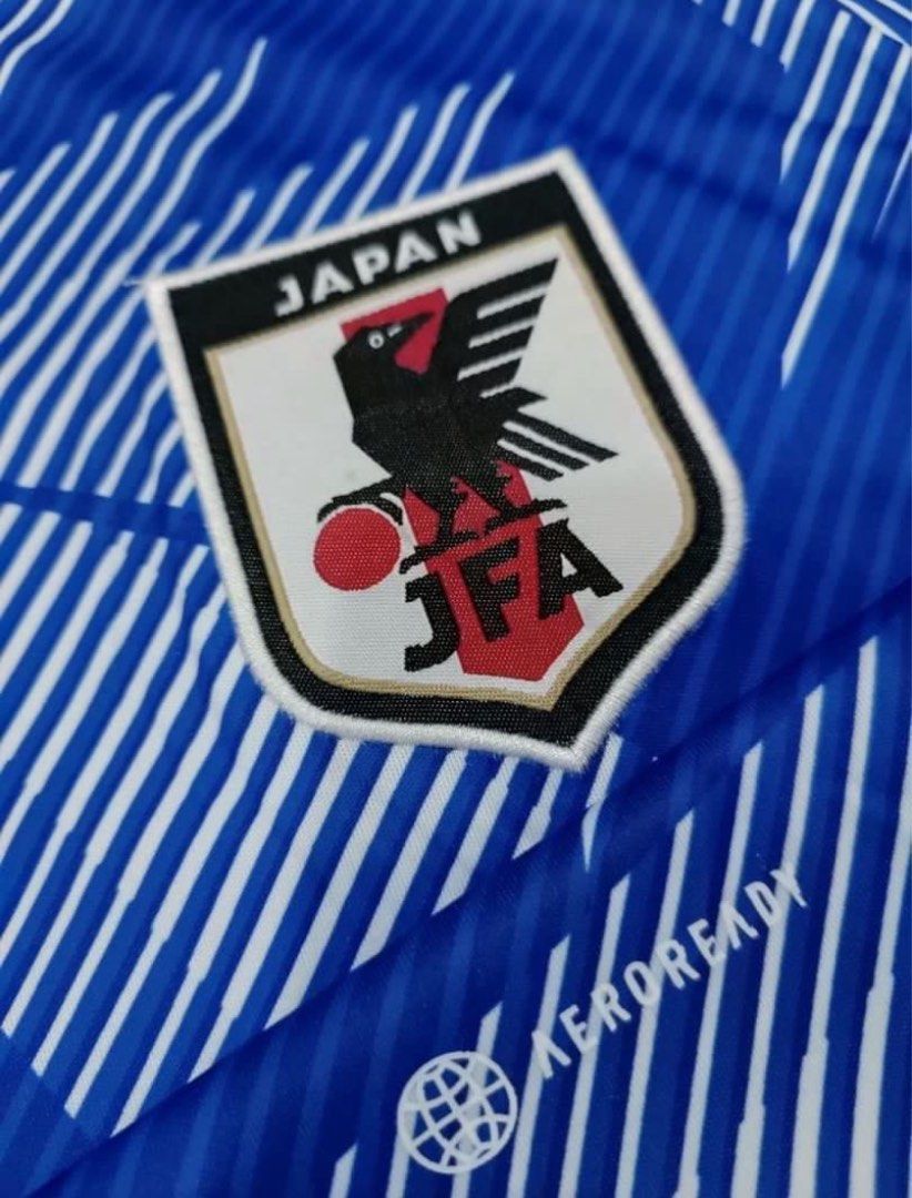 Japan Adidas Jersey JFA, Men's Fashion, Activewear on Carousell