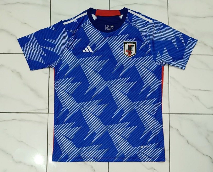 Japan Adidas Jersey JFA, Men's Fashion, Activewear on Carousell