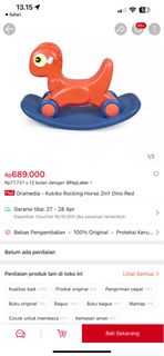 Kuda kudaan anak, Bayi & Anak, Mainan & Baby Walker di Carousell