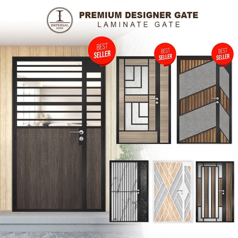 Laminated Gate, HDB Gate, Bto Gate, Gate promotion, Direct Door Factory ...
