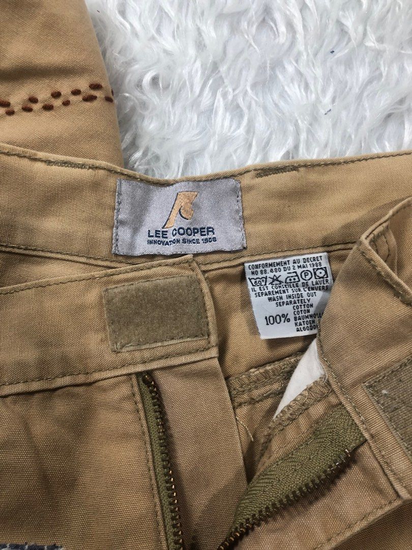 Lee Copper X upcycled custom work pants, Men's Fashion, Bottoms, Trousers on Carousell