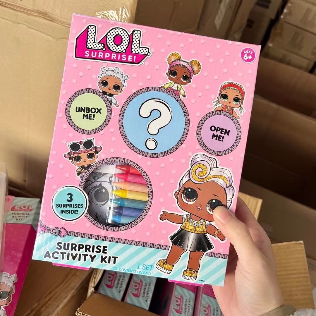 LOL Surprise Activity Kit 兒童手工套裝, 興趣及遊戲, 玩具 & 遊戲類 - Carousell