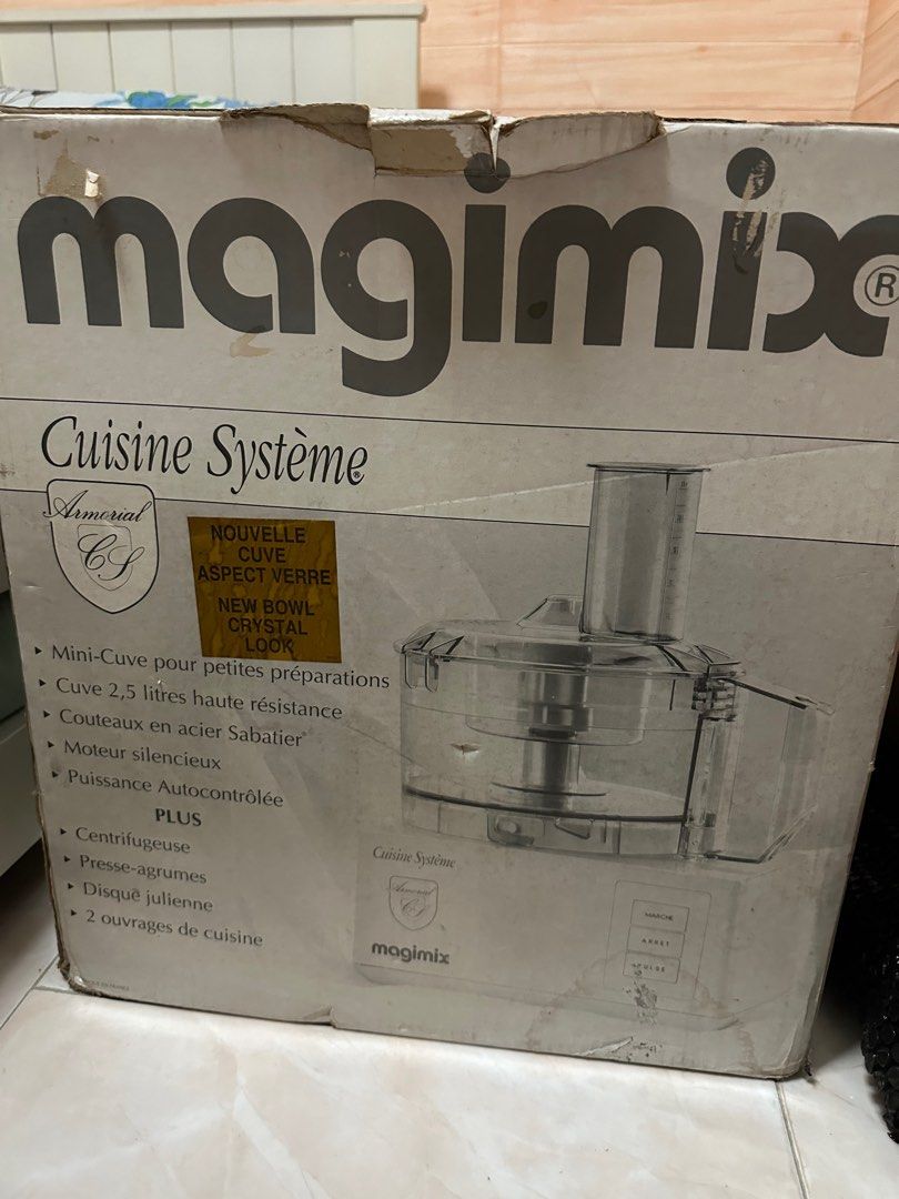 Magimix Food Processor Blender (Made in France), TV & Home Appliances ...