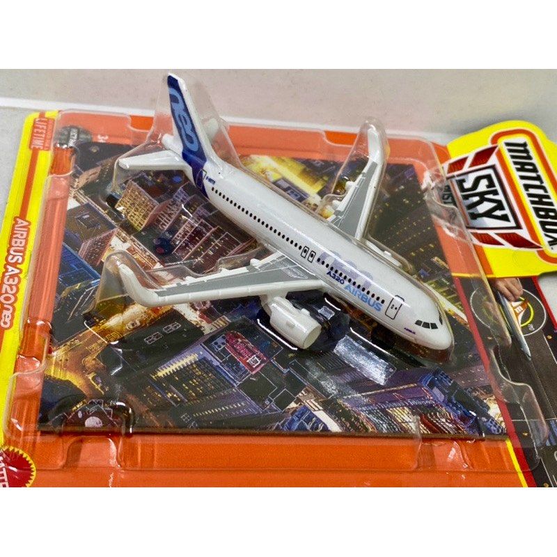 Matchbox AIRBUS A320 NEO White Sky Busters Passenger New Engine ...