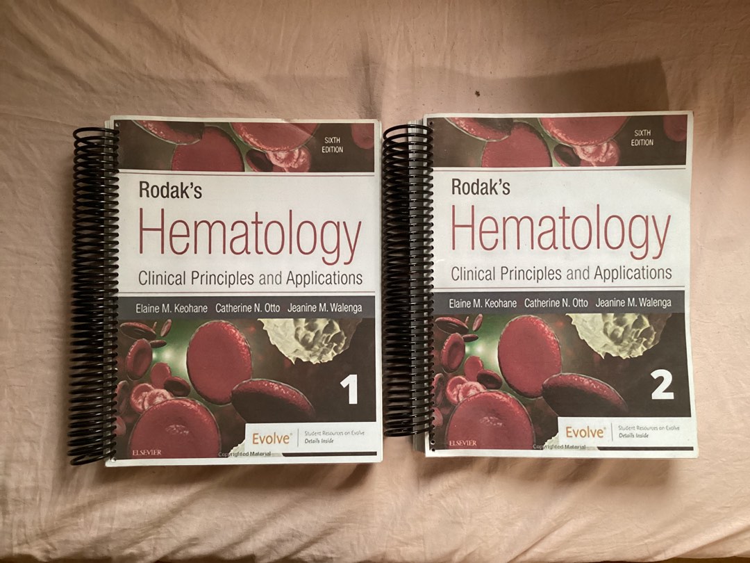 Medtech Book: Rodaks Hematology 6th Edition, Hobbies & Toys, Books ...