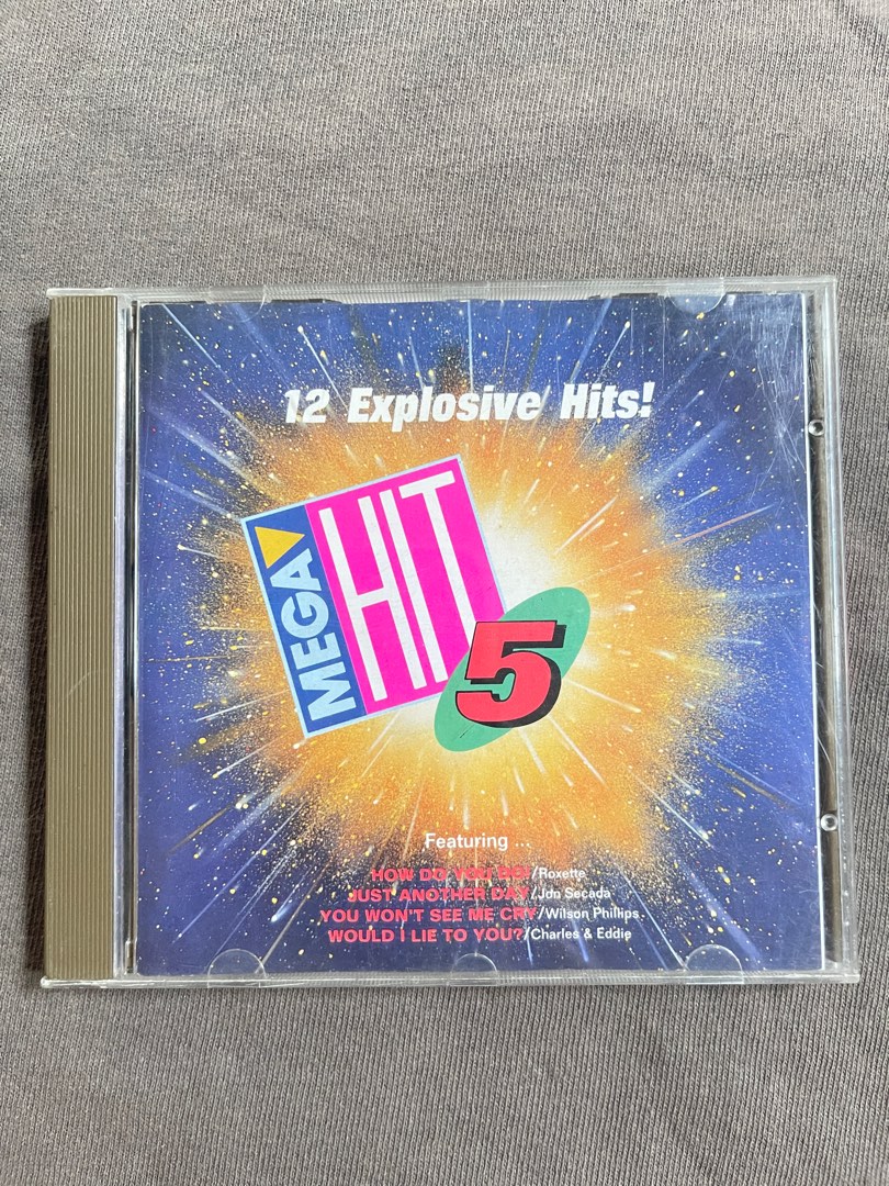 MEGA HIT 5, Hobbies & Toys, Music & Media, CDs & DVDs on Carousell