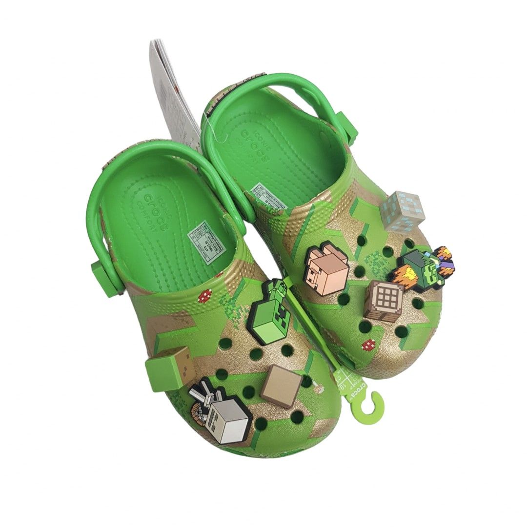 MINECRAFT CROCS FOR KIDS, Bayi & Anak, Lainnya di Carousell