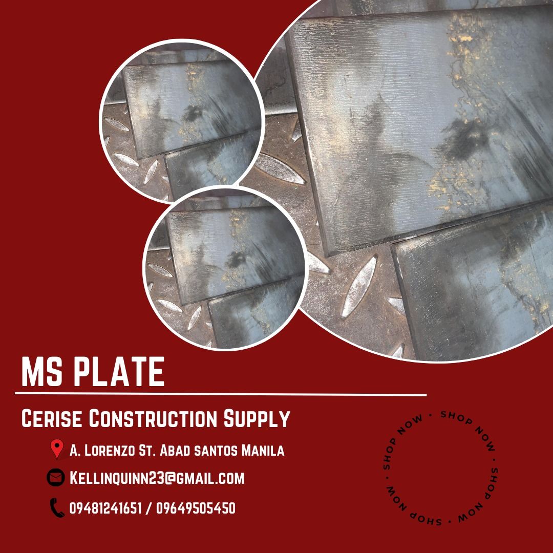 MS Plate, Commercial & Industrial, Construction Tools & Equipment on ...