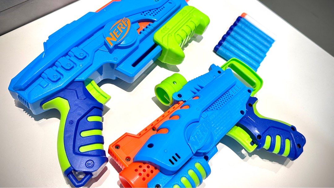 Toy Nerf Guns Elite Junior Ultimate Starter Set, Hobbies & Toys, Toys ...