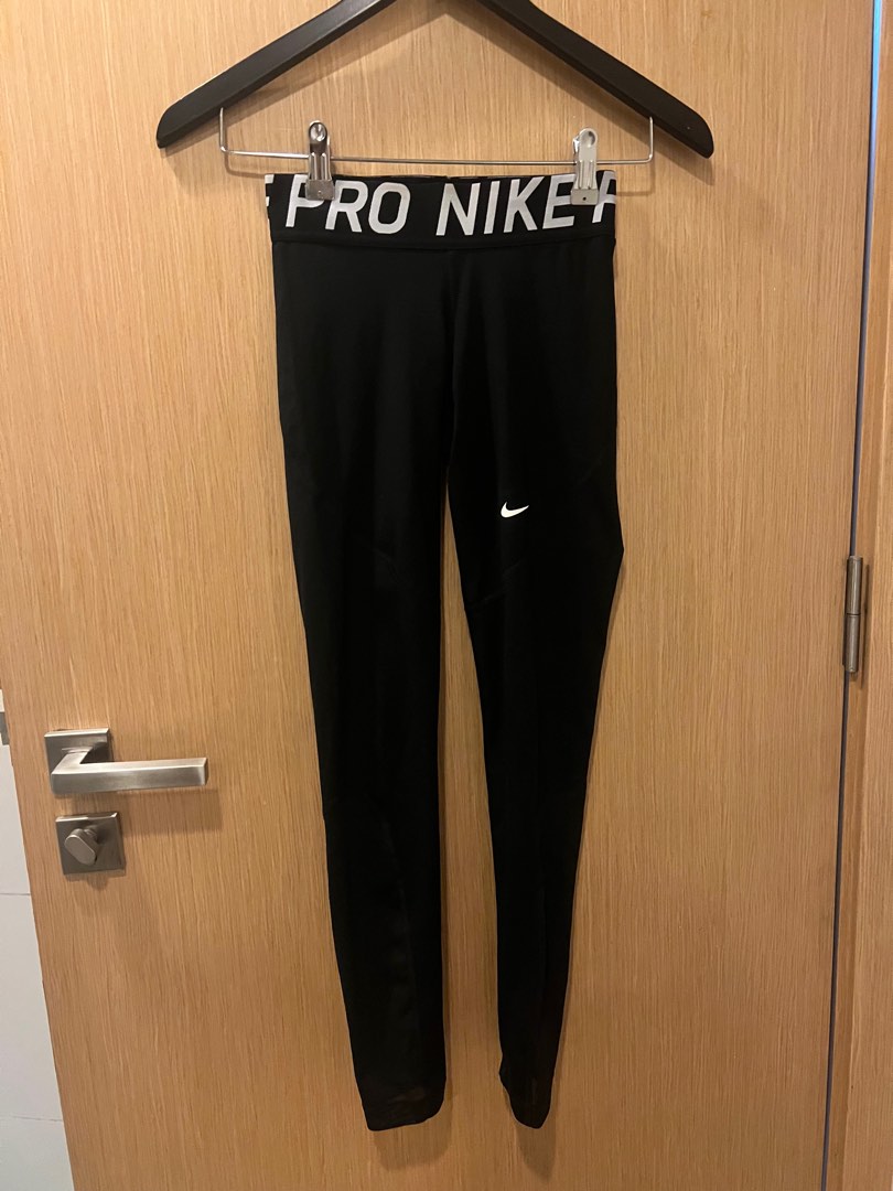 Nike Pro Compression Tights, Women's Fashion, Activewear on Carousell