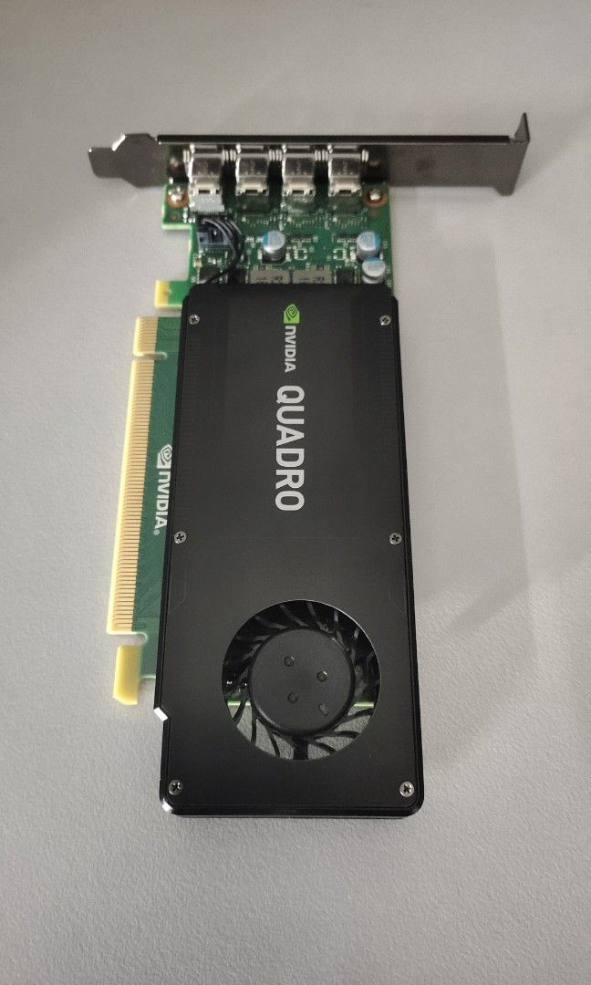 Nvidia Quadro K1200 4GB + low profile (Workstation GPU), Computers ...