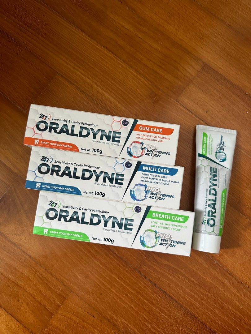 ORALDYNE Sensitivity Cavity Protection Toothpaste(EXP 2025), Beauty ...