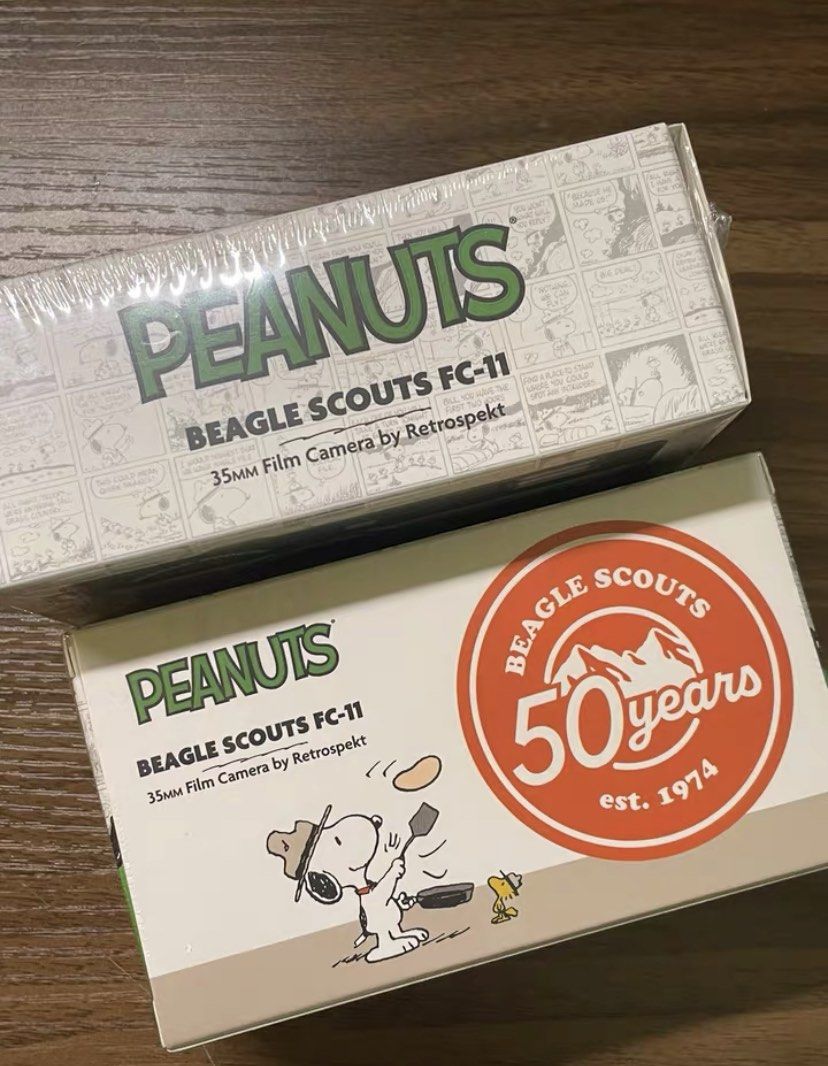 PEANUTS BEAGLE SCOUTS RETROSPEKT FC-11 35MM FILM CAMERA, Photography ...
