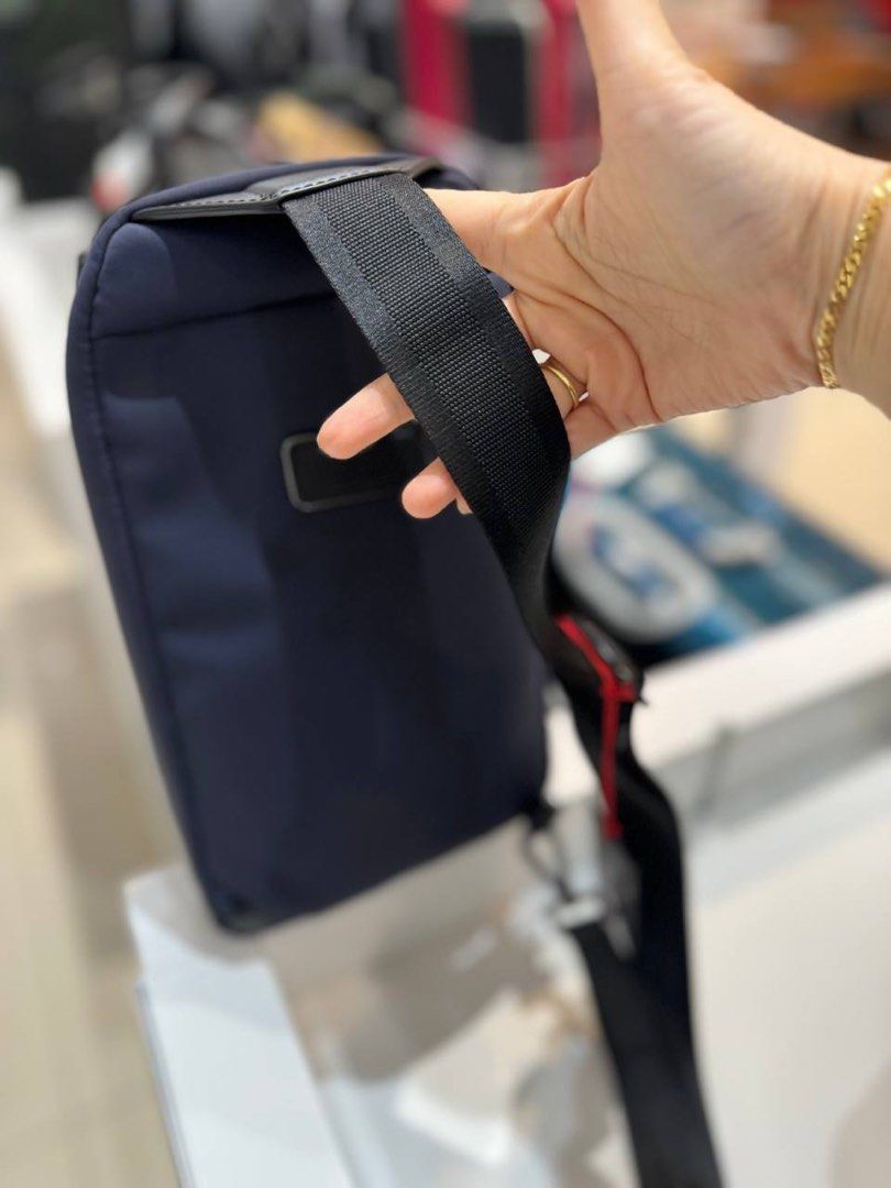 (PREORDER) TUMI GREGORY SLING, Men's Fashion, Bags, Sling Bags on Carousell