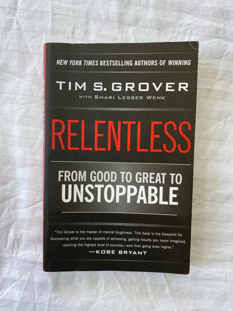 RARE BOOK: Relentless, Hobbies & Toys, Books & Magazines, Fiction & Non ...