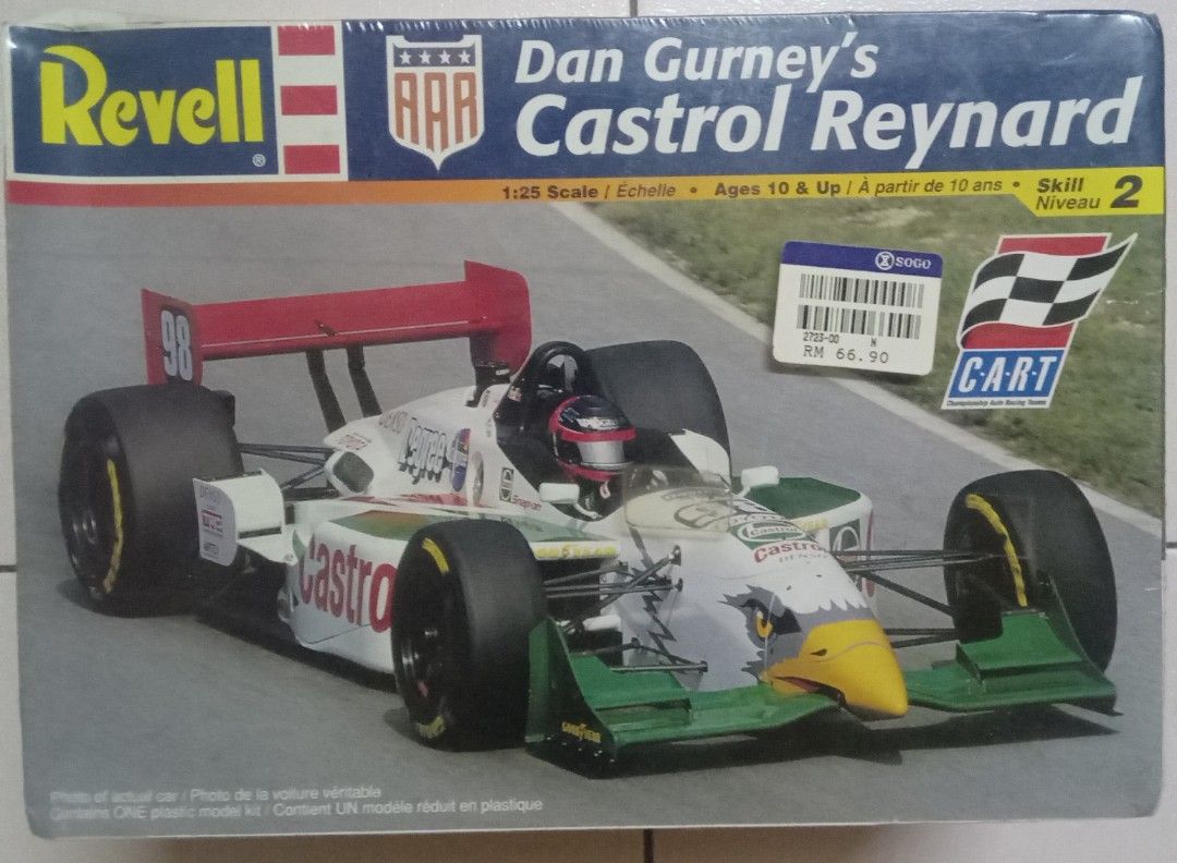 Revell Dan Gurney's Castrol Reynard, Hobbies & Toys, Toys & Games on ...