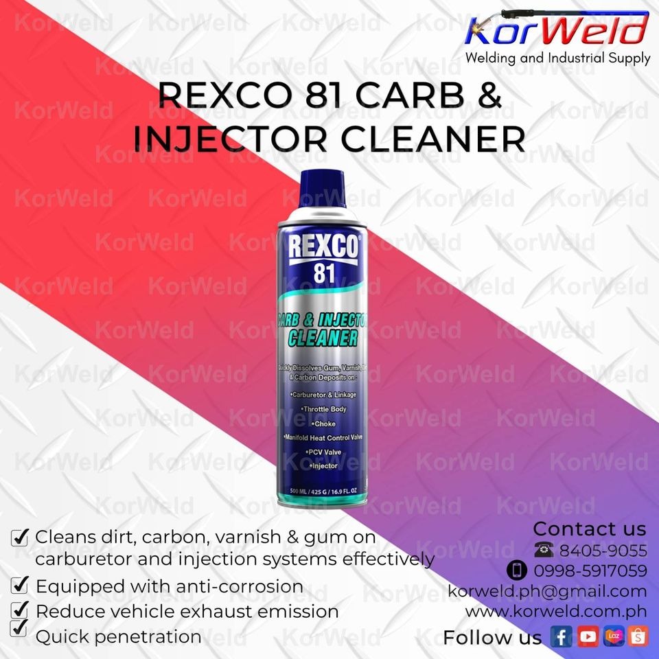 Rexco 81 Carb & Injector Cleaner, Commercial & Industrial, Construction ...