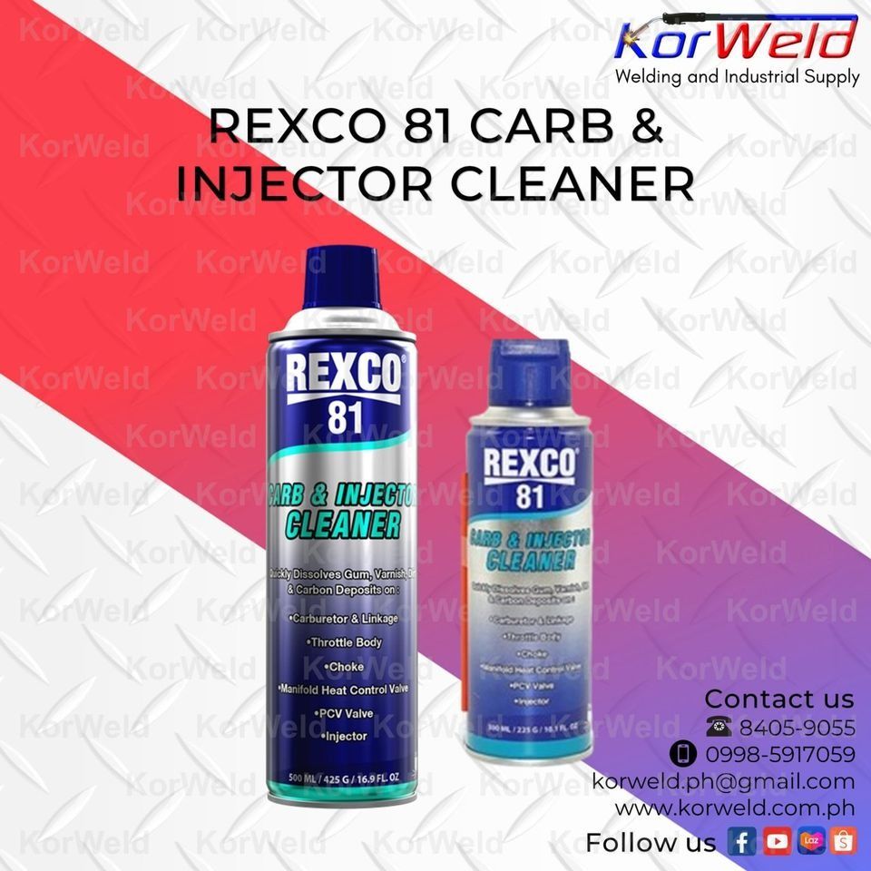 Rexco 81 Carb & Injector Cleaner, Commercial & Industrial, Construction ...