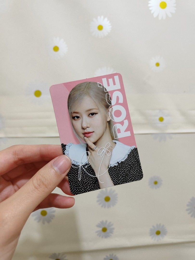 ROSE PHOTOCARD ORIGINAL| OREO X BLACKPINK, K-Wave di Carousell