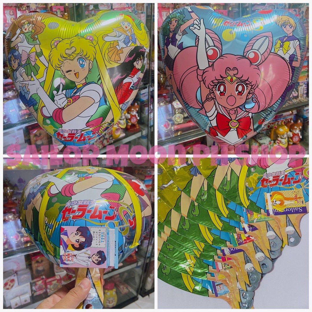 Sailor Moon S Vintage mylar balloons 1994, Hobbies & Toys, Memorabilia ...