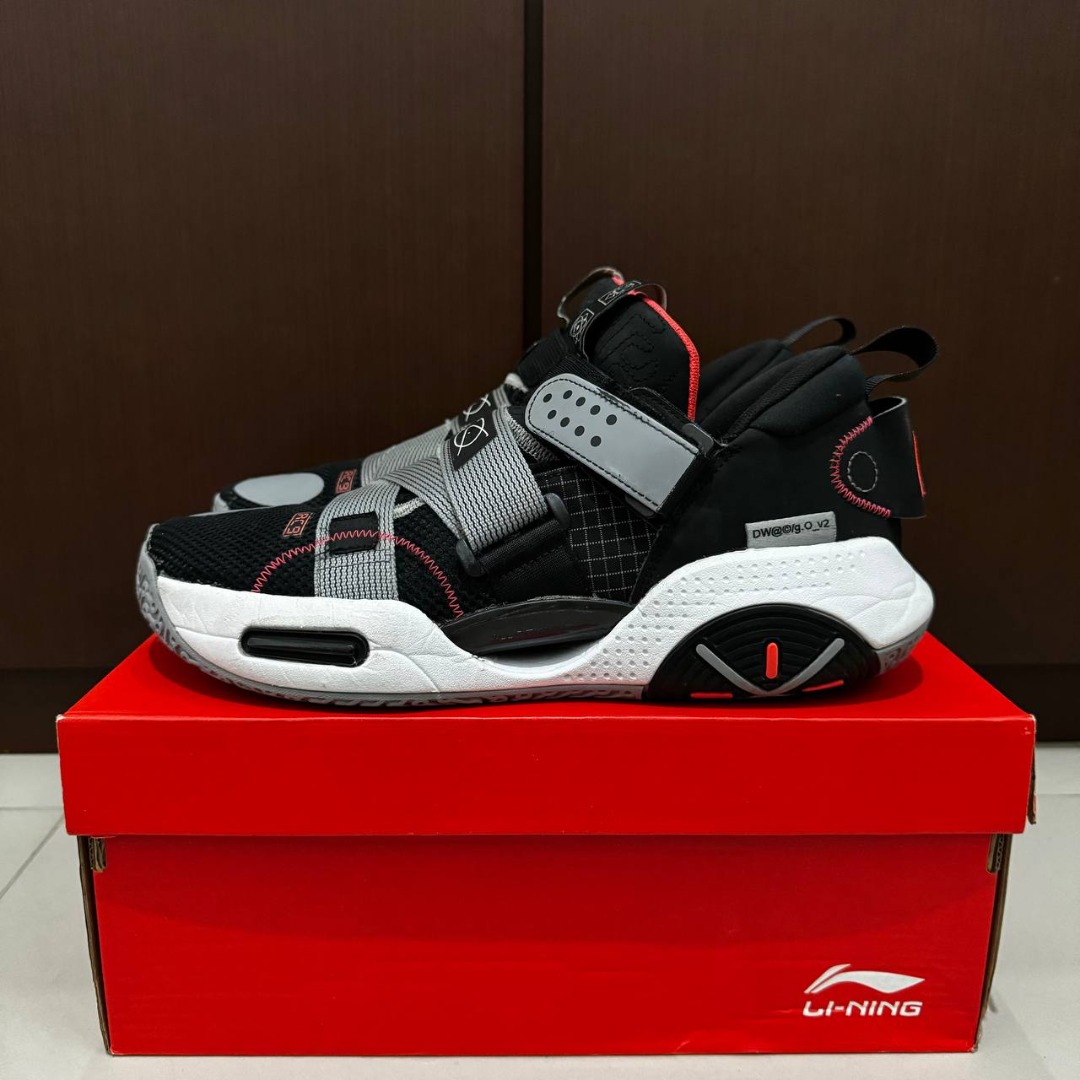 Sepatu Basket Li-Ning Wade All City 9 V2 Black Rock Gray 100% Authentic ...