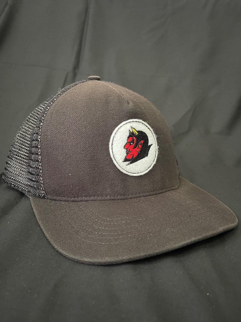 SS12 Supreme Devil 5 Panel Snapback Trucker Cap, Men's Fashion, Watches ...