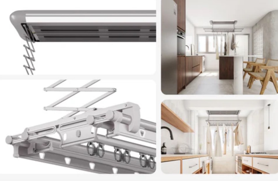 Automatic drying rack Steigen Solar Sonic, Furniture & Home Living ...