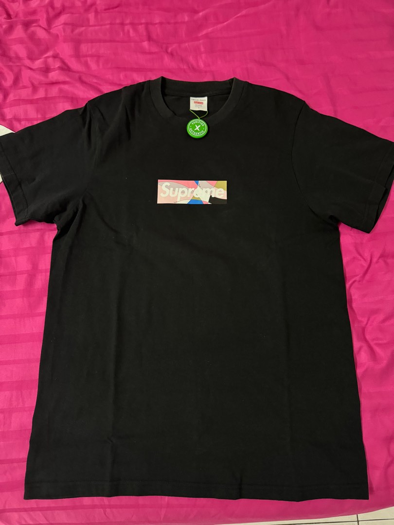 Supreme Emilio pucci box logo, Men's Fashion, Activewear on Carousell