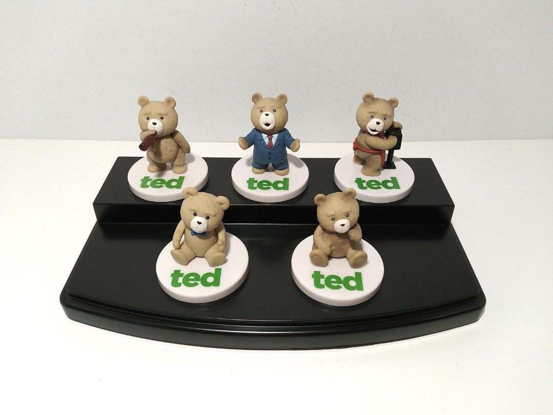 Ted Movie Collectible Figures + Plastic Casing , Pls refer to all ...